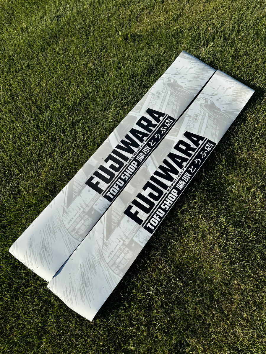 Fujiwara Tofu Shop Windshield Banner – Modified Decals INC
