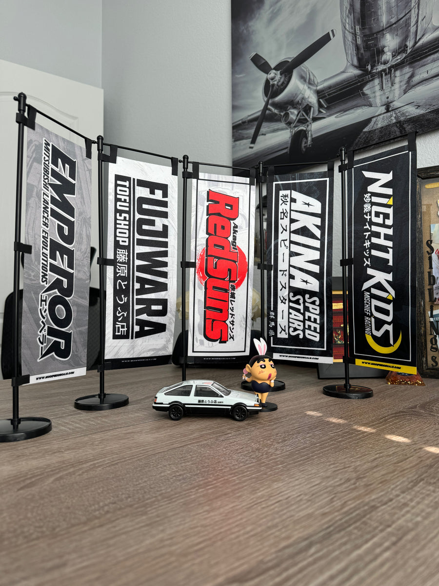 Mini Nobori Desk Flag Bundle Collection – Modified Decals INC