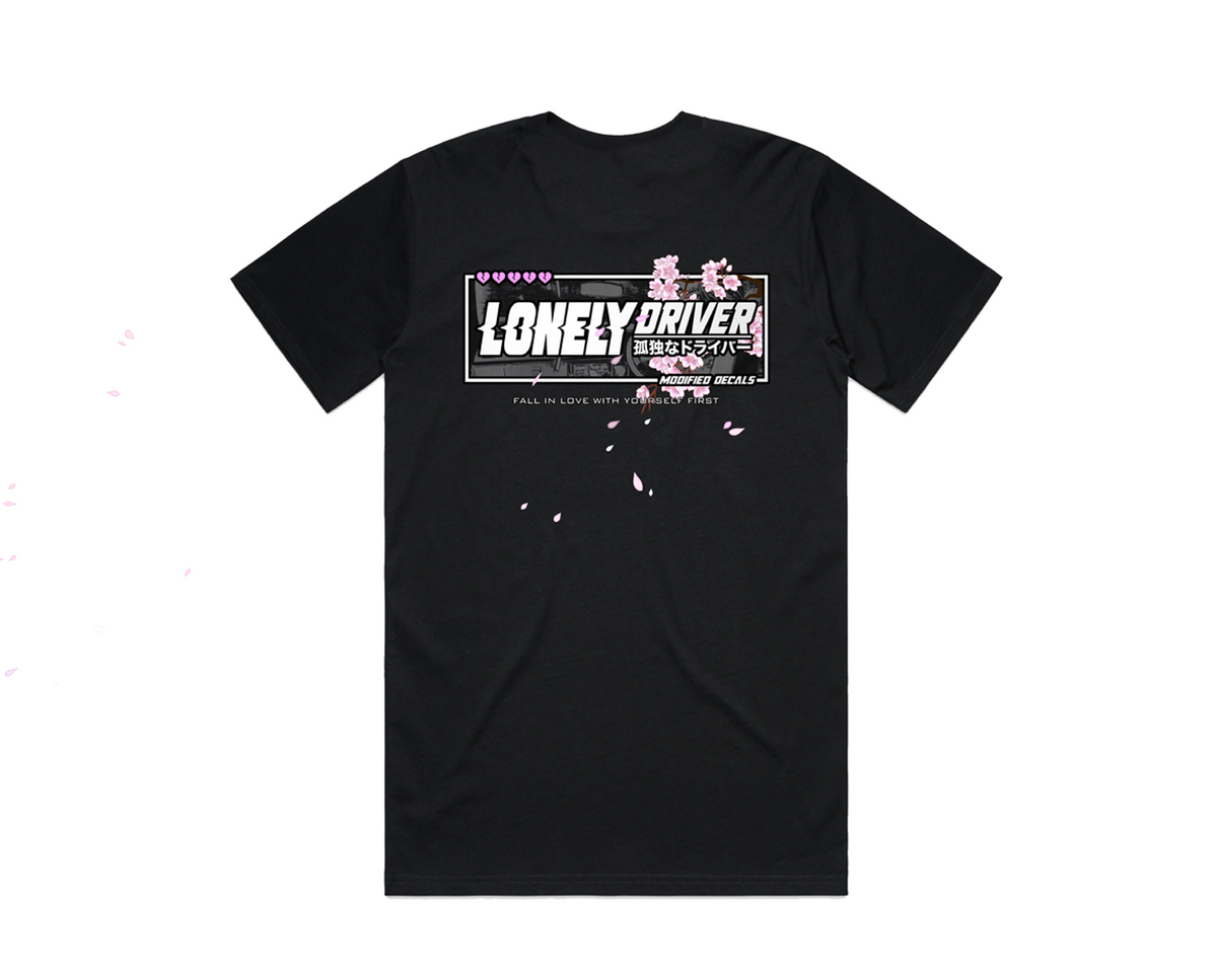 Lonely Driver V2 T-Shirt 🌸 – Modified Decals INC