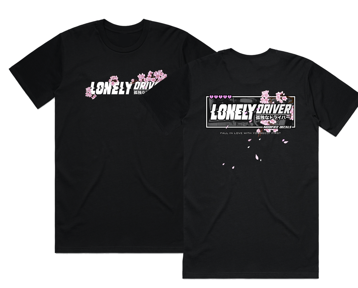 Lonely Driver V2 T-Shirt 🌸 – Modified Decals INC