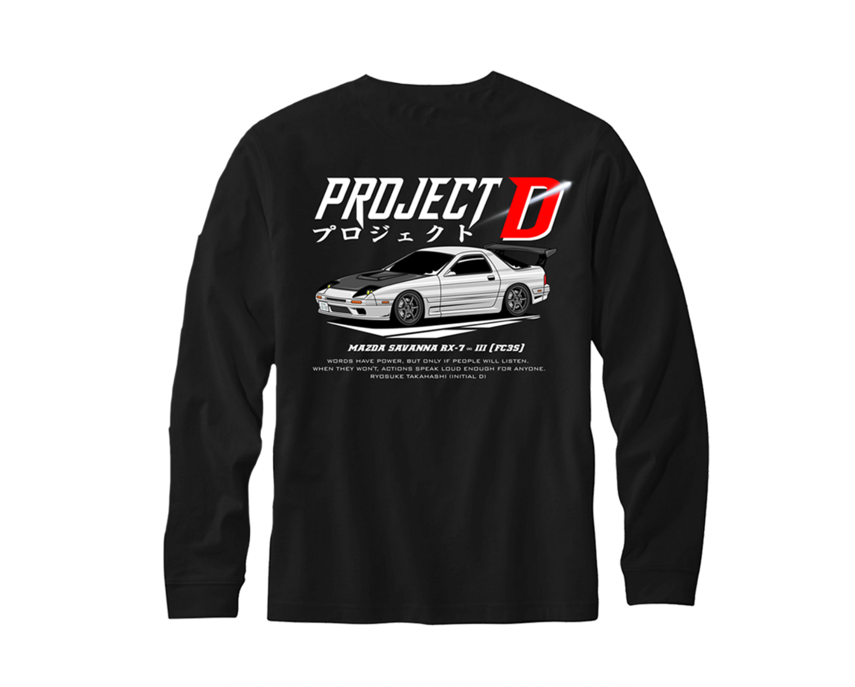 Project D Long Sleeve T-Shirt – Modified Decals INC