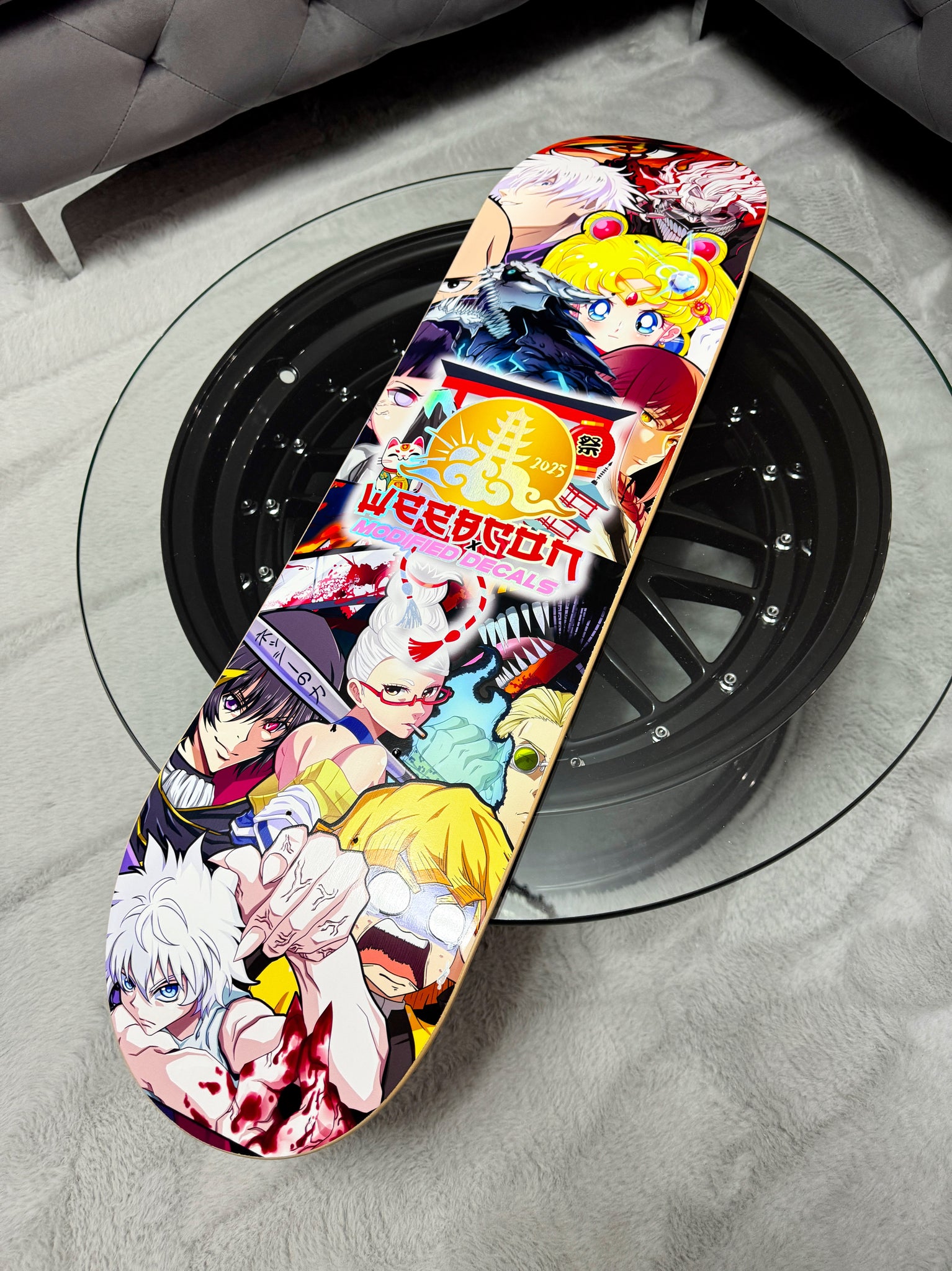 WeebCon x Modified Decals Limited Edition Deck – Modified Decals INC
