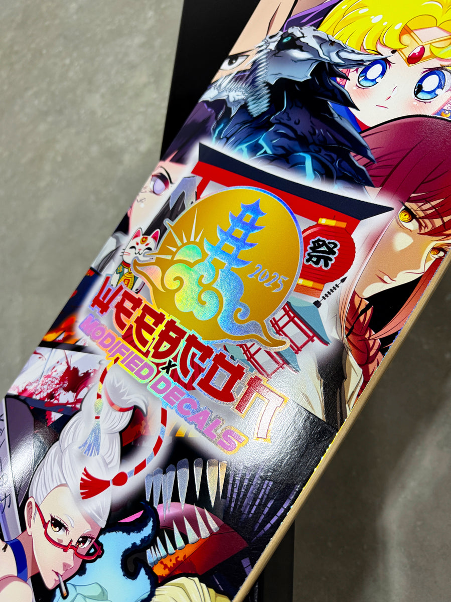 WeebCon x Modified Decals Limited Edition Deck – Modified Decals INC