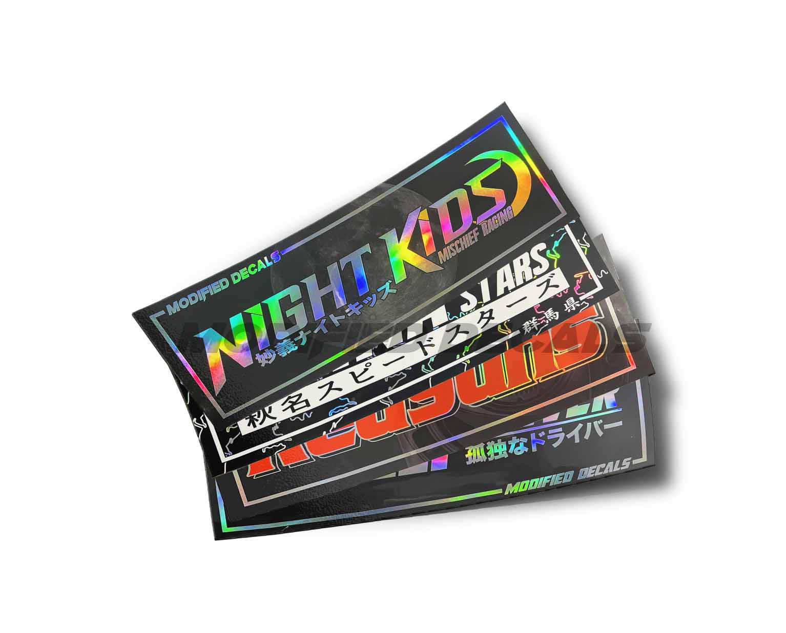 Initial D Team Bundle (Buy 3 get 1 FREE) – Modified Decals INC