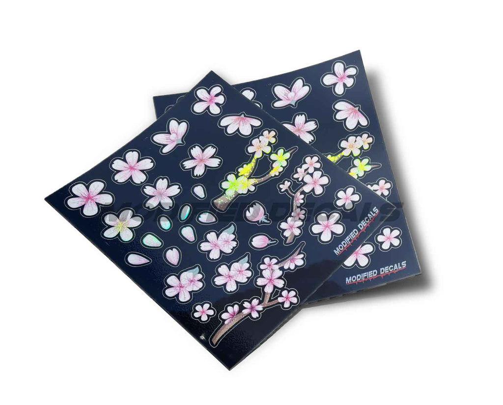 Sakura Blossom Sticker Sheet 🌸 – Modified Decals INC