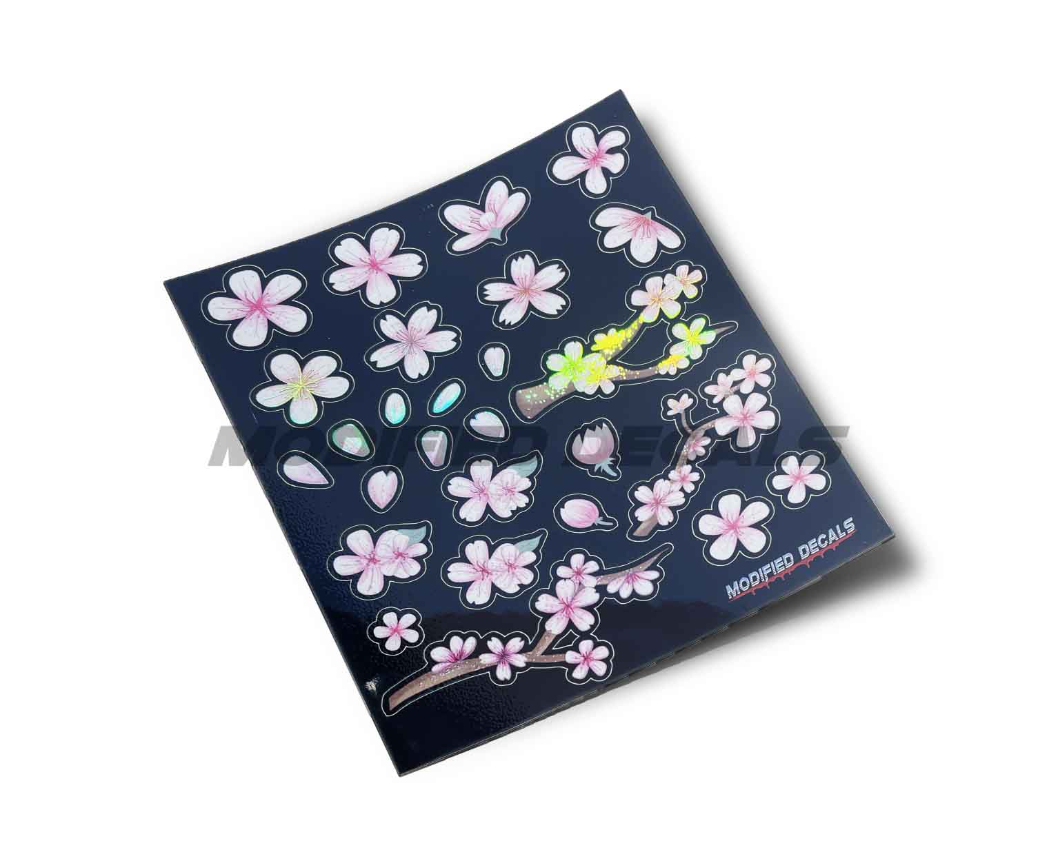 Sakura Blossom Sticker Sheet 🌸 – Modified Decals INC