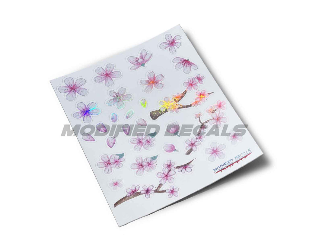 Sakura Blossom Sticker Sheet 🌸 – Modified Decals INC