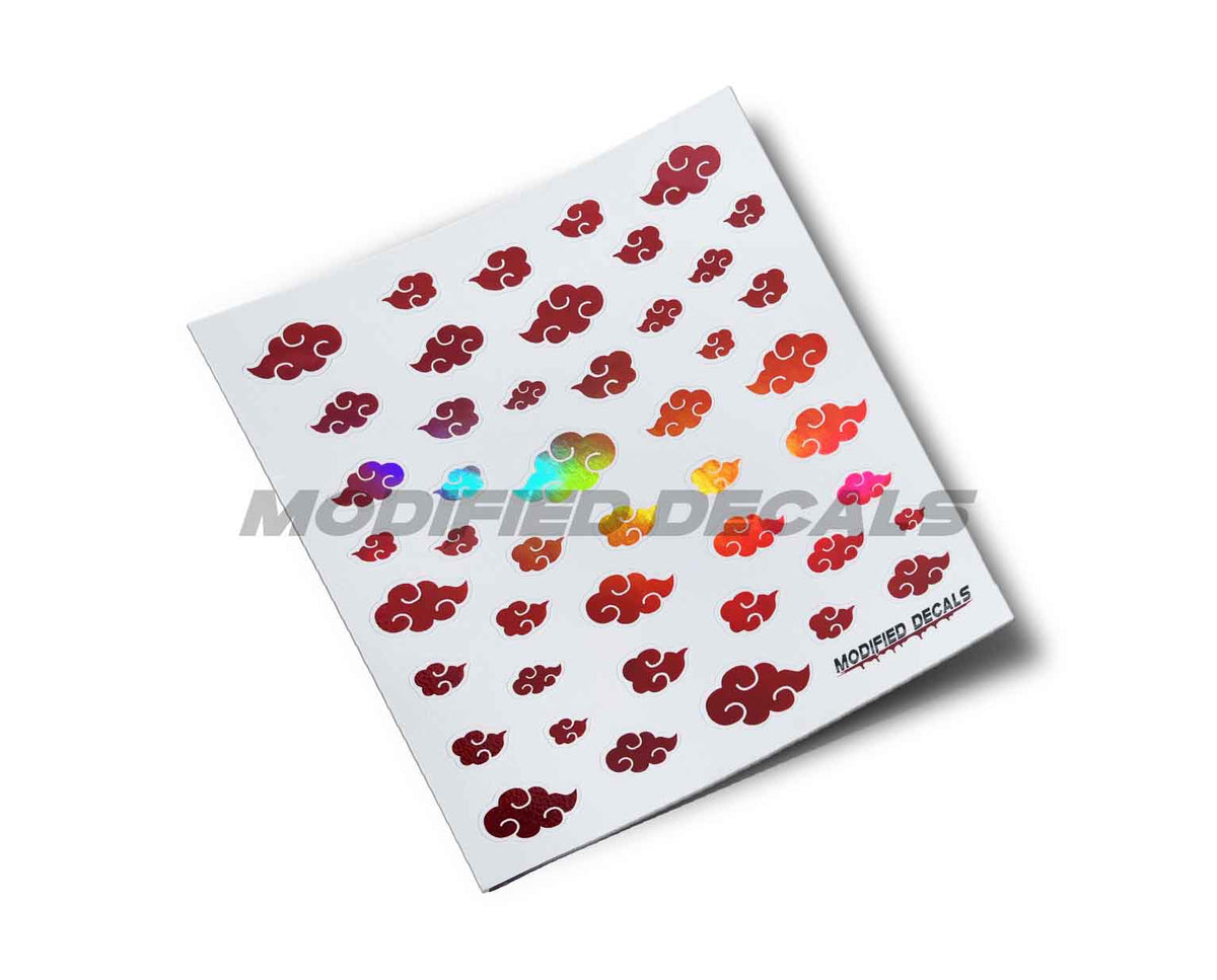 Red Cloud Sticker Sheet – Modified Decals INC